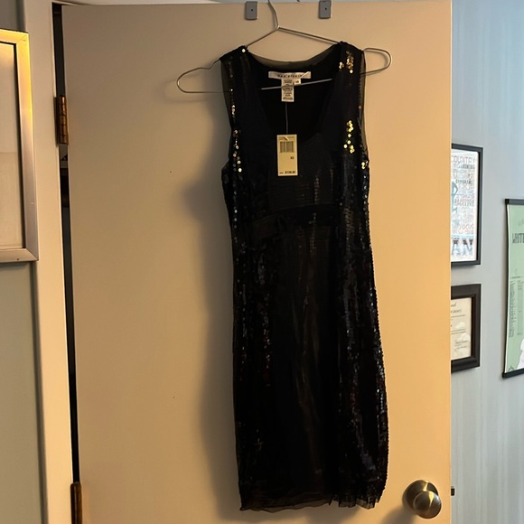 Max Studio | Dresses | Max Studios Black Sequin Cocktail Dress | Poshmark